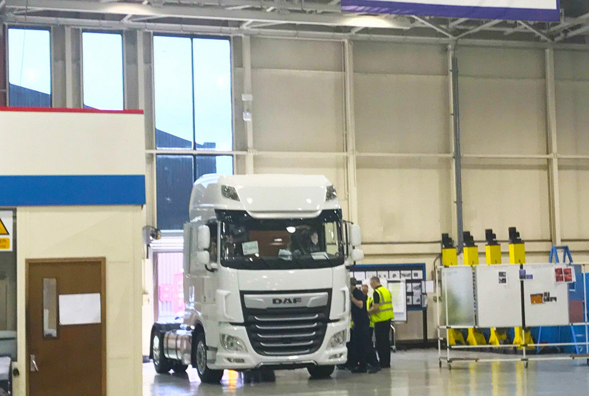 Brian Yeardley Continental Trial New Generation Euro 6 Daf