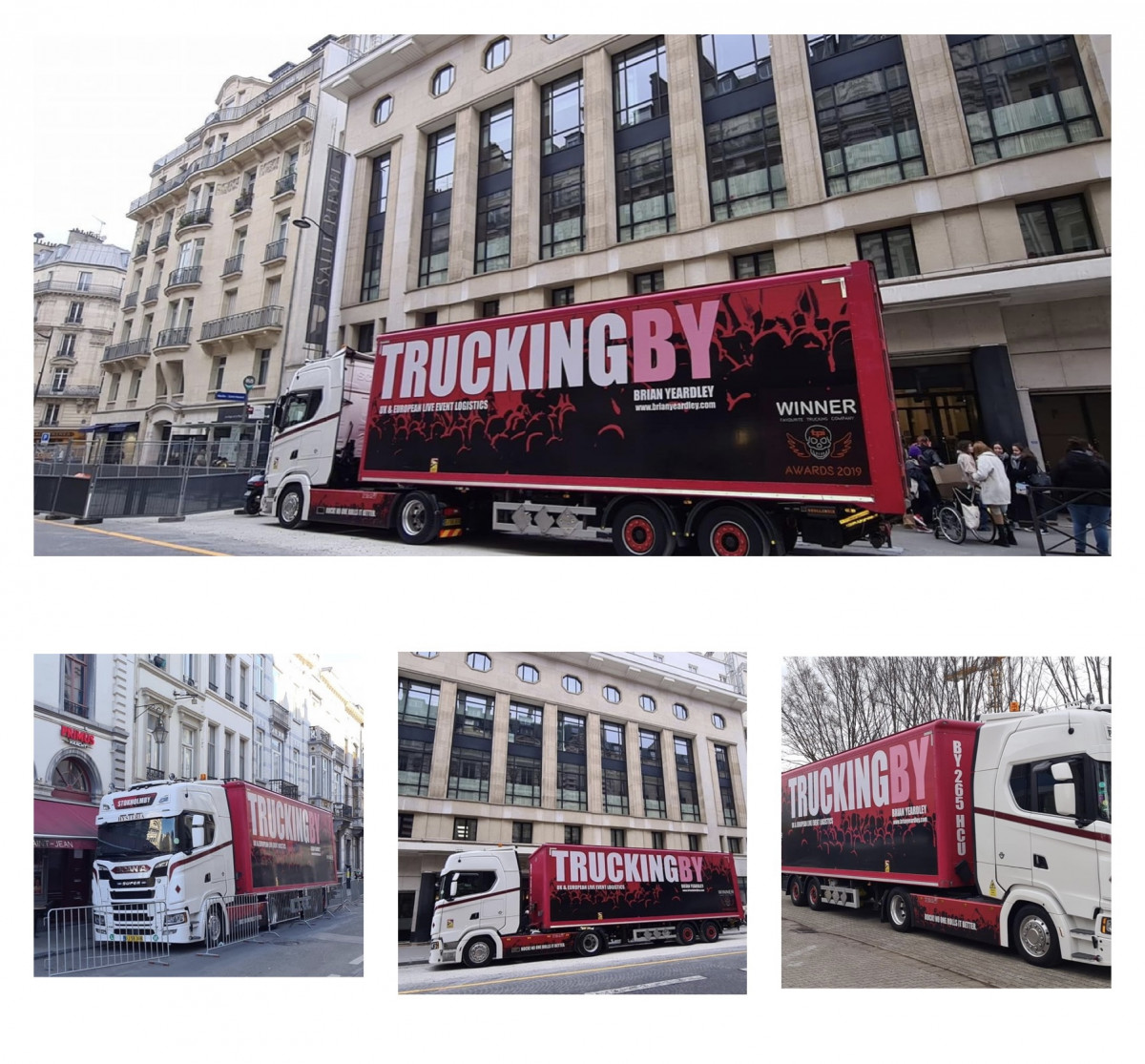 TRUCKINGBY on tour with The Vamps