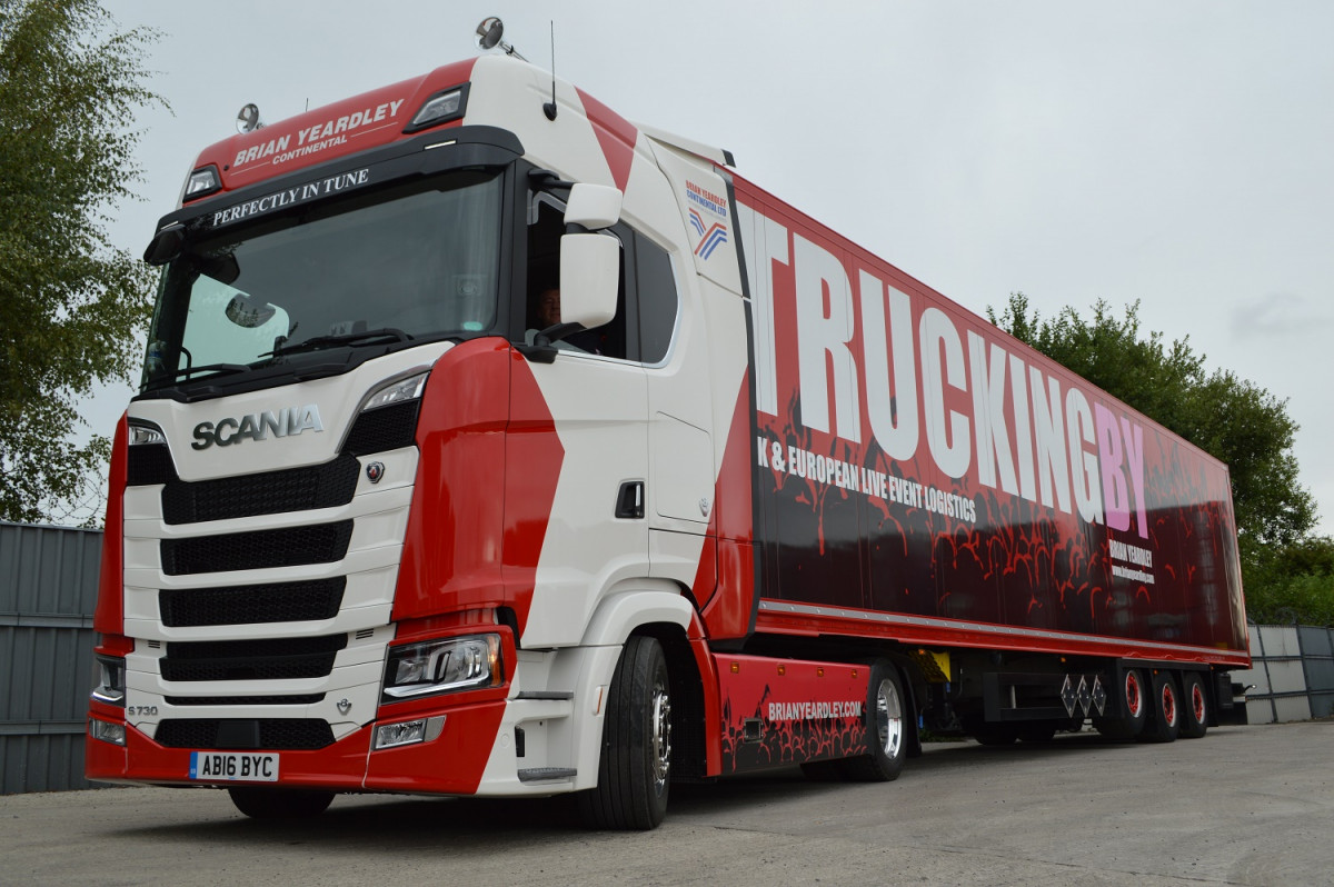 Brian Yeardley Continental Invest In Another Scania 730 Low Ride Tractor