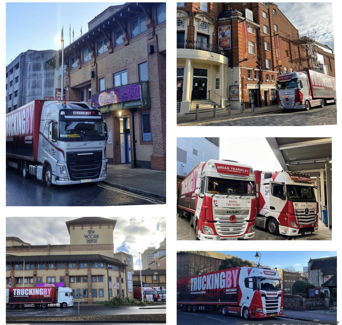TRUCKINGBY assist in the world of Panto!