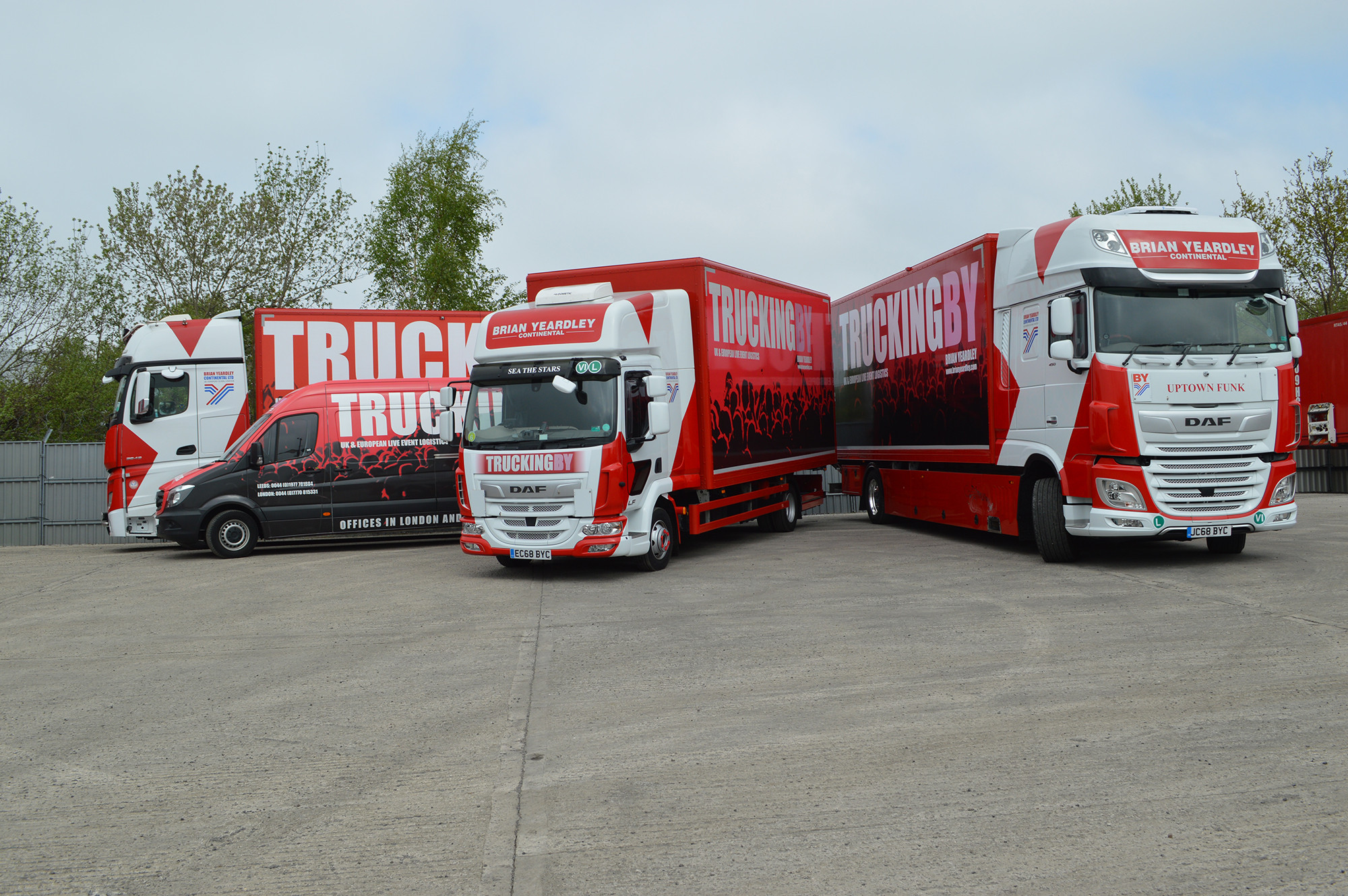 Fleet | Live Event Logistics | Brian Yeardley